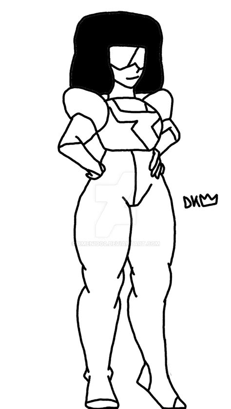 Garnet Steven Universe 2022 Line Art By Xmen1000 On Deviantart