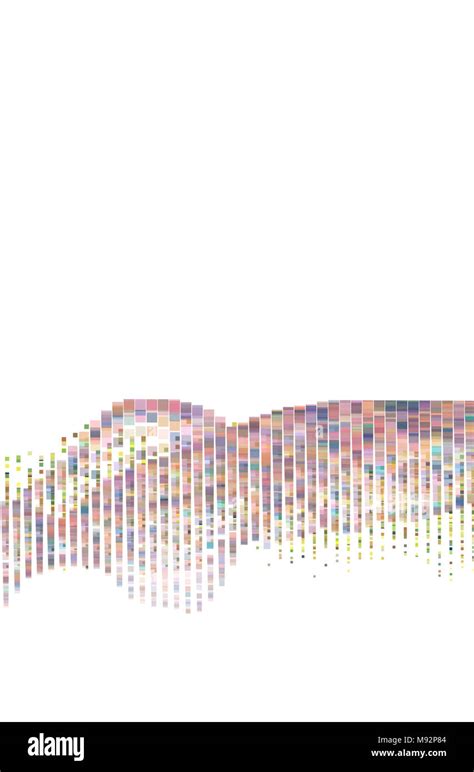 Colored Abstract Overlapping Square Or Rectangle Pattern Digital Generative Art For Design