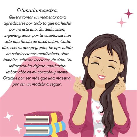 Cartas Para Maestras Cortas Y Bonitas De Agradecimiento