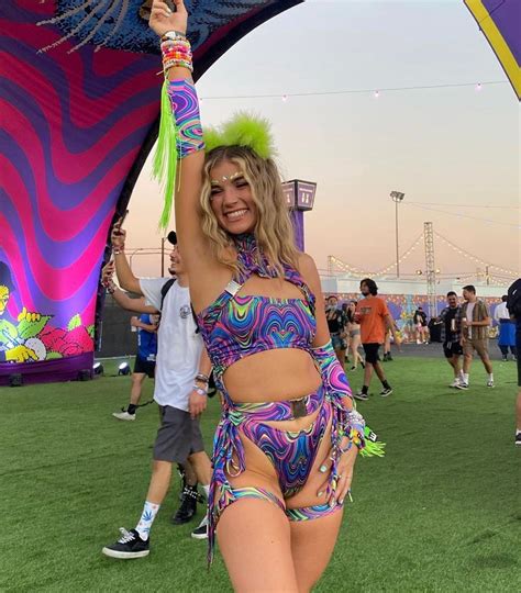 Festival Rave Women Clothing Trippy Neon Rave Outfit Complete Rave