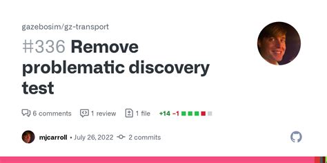 Remove Problematic Discovery Test By Mjcarroll · Pull Request 336