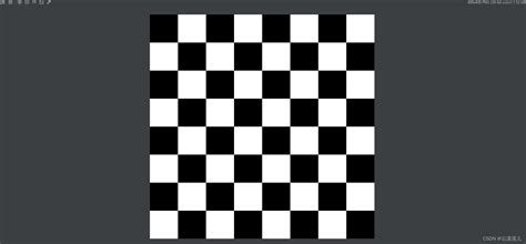 Python极简方式绘制棋盘格（通过涂写像素点直接生成图片文件）python绘制棋盘格图象 Csdn博客