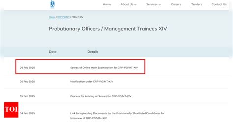 Ibps Po Mains Score Card 2024 Released Check Direct Link Here The