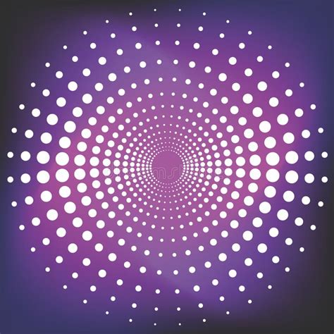 Vector Dotted Circle Stock Vector Illustration Of Wallpaper 9094157