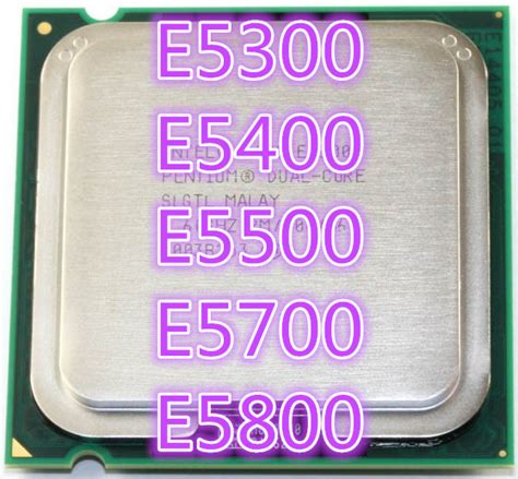 Intel E E E E E Cpu