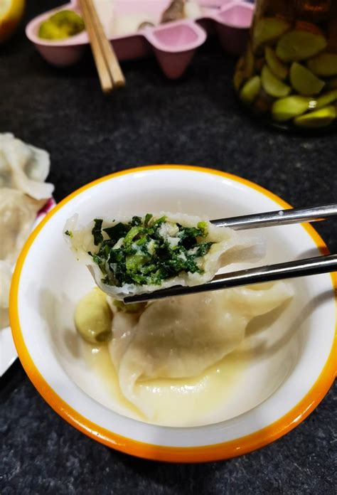 【荠菜猪肉饺子的做法步骤图，怎么做好吃】fayzhang下厨房