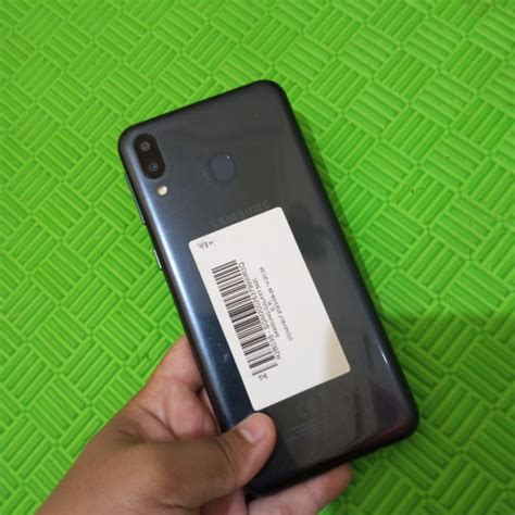 Jual PROMO HP SAMSUNG M20 RAM 3GB 32GB MULUS NORMAL SEKEN SECOND BEKAS