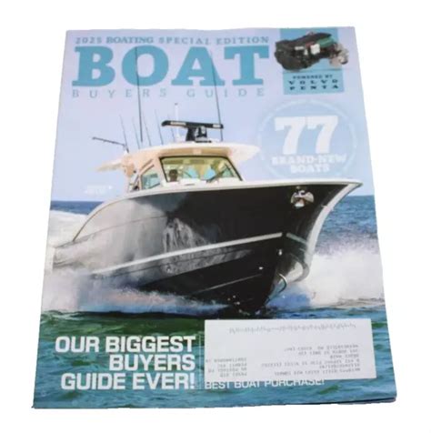 Boating Magazine Boat Buyers Guide 2025 Special Edition Biggest Ever 77