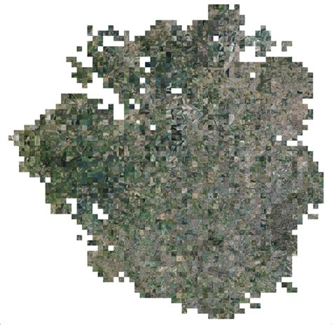 Visualization Of The Remote Sensing Imagery Patch Rgb Of