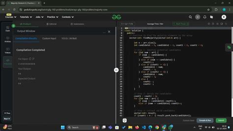eklavya singh on linkedin geekstreak2024 gfg160