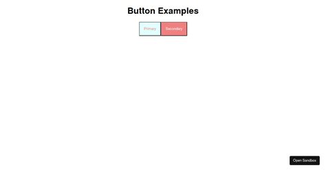 button example codesandbox