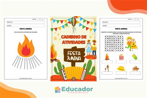 20 Atividades De Festa Junina Educador