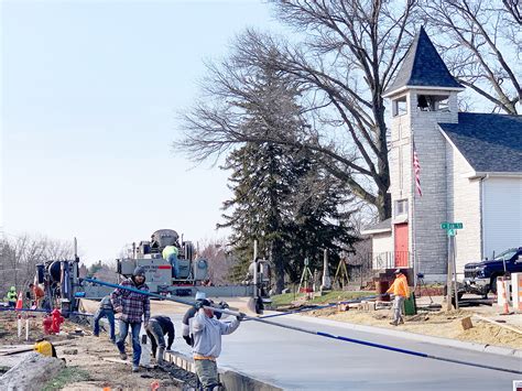 First Street Progress In Long Grove North Scott Press