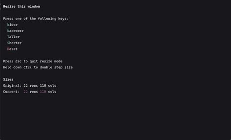 Resize Mode Does Not Work Issue 4889 Kovidgoyal Kitty GitHub