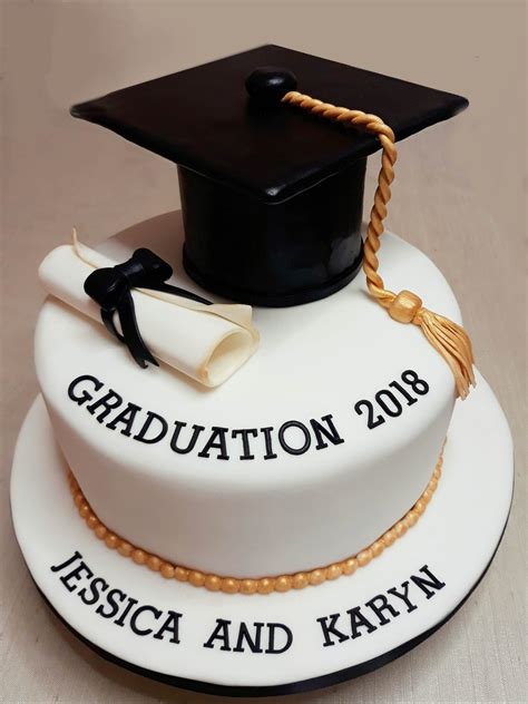 Fondant Graduation Cake By Rose Mackay