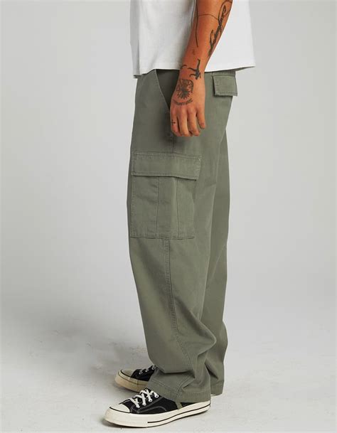 Rsq Mens Loose Cargo Pants Agavee Tillys