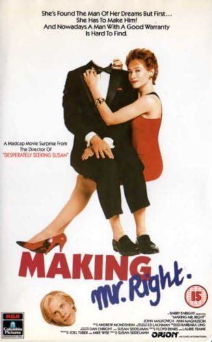 Making Mr Right 1987 VHS John Malkovich Ann Magnuson Susan