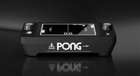 Así Será La Atari Mini Pong Jr Una Consola Retro Que Solo Permitirá