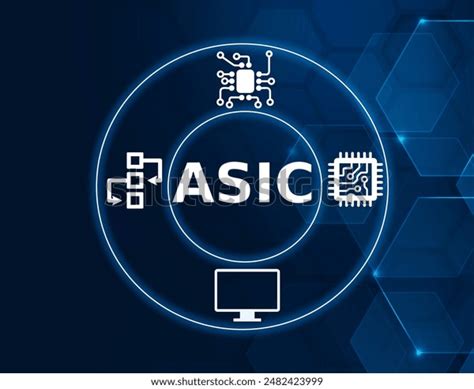 Application Specific Integrated Circuit Lebih Dari Gambar Ilustrasi Stok Yang Dapat