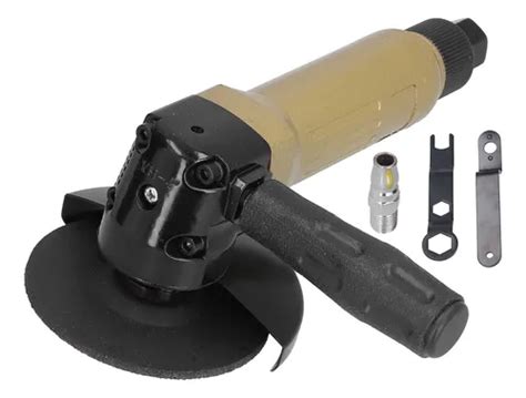 Esmerilhadeira Angular Pneumática Dourada 4 Polegadas Velo Parcelamento Sem Juros