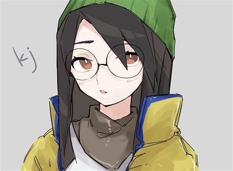 Safebooru 1girl Animification Bangs Beanie Black Hair Brown Eyes
