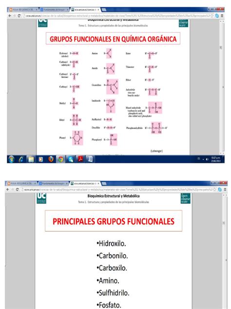 Presentacion Agua Pdf Propiedades Del Agua Química