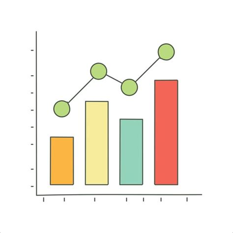 Graphs And Data Visuals Premium Ai Generated Vector