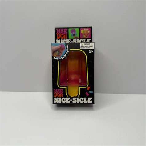 Needoh Nice Sicle Fidget Squish Toy Popsicle Nee Doh Squeeze New Ebay