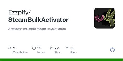 GitHub Ezzpify SteamBulkActivator Activates Multiple Steam Keys At Once
