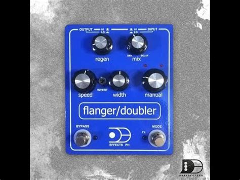 Vintage Rack Units In Pedal Form Gear Demo Db Effects Ph Flanger