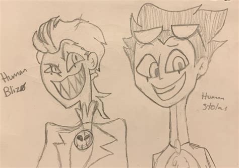 Fanart Human Blitzø And Stolas Rhelluvaboss