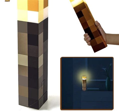 Minecraft Torch Lamp Furniture And Home Living Lighting And Fans
