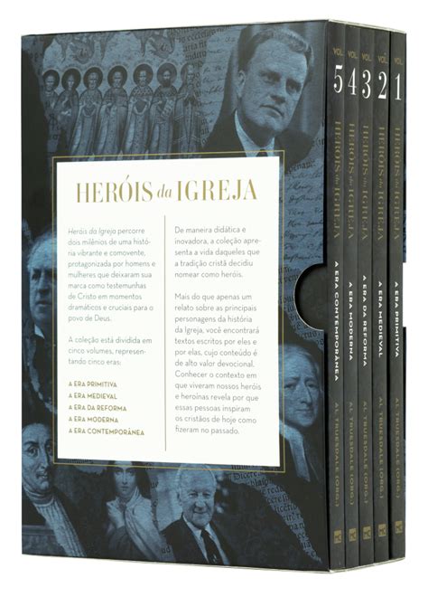 Box Heróis Da Igreja Editora Mundo Cristão