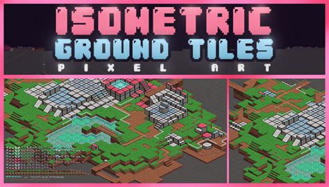 Isometric Pixel Art Tileset GameDev Market