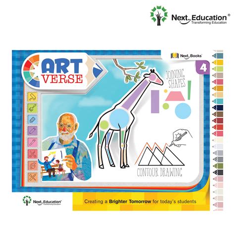 Buy Artverse Level 4 Class 4 Book With Craft Material Next Education