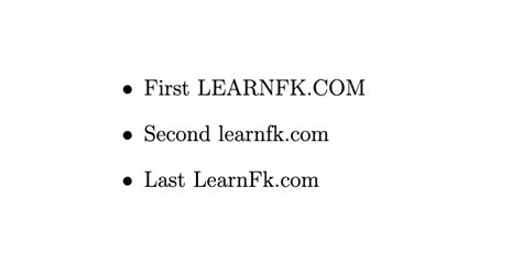 无涯教程 latex 列表 lists latex list csdn博客