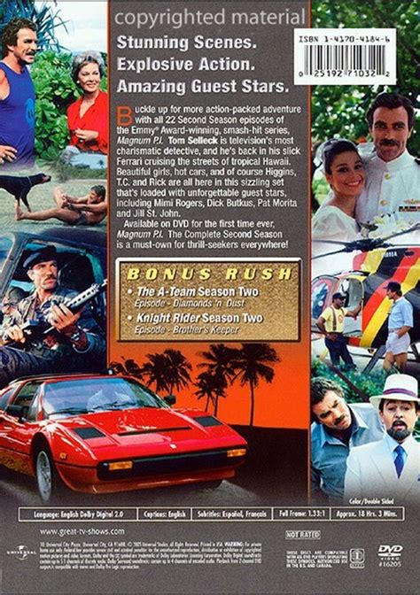 Magnum Pi The Complete Second Season Dvd 1981 Dvd Empire