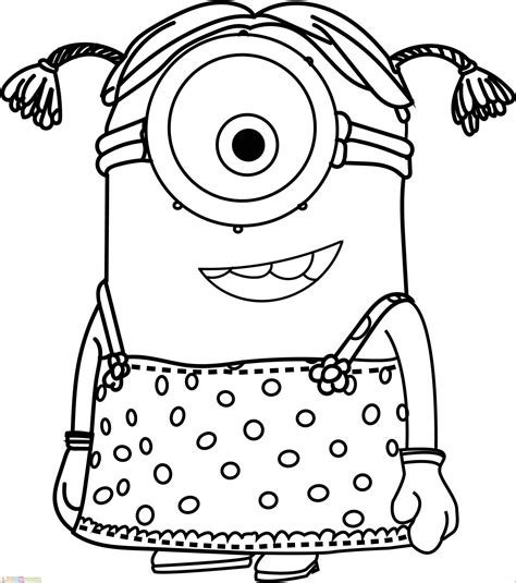 √mewarnai Gambar Minion Untuk Tk Paud Sd