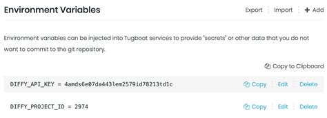 Diffy Integration Tugboat Documentation