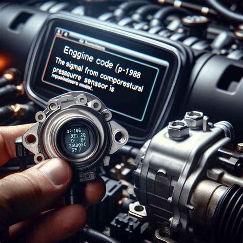 P1188 Mercedes The Signal From Component Atmospheric Pressure Sensor Is