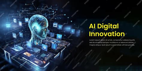 Premium Psd Psd Ai Futuristic Tech Banner Poster