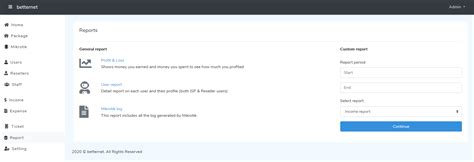 Betternet ISP Management System With Mikrotik API By Sajalahsan