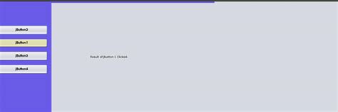 Java Swing Vertical Navigation Menu Stack Overflow