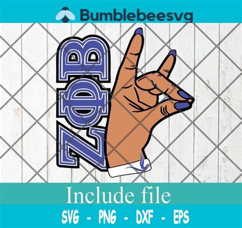 Zeta Phi Beta Hand Sign Svg Zeta Phi Beta Svg Hand Sign Svg Png Dxf