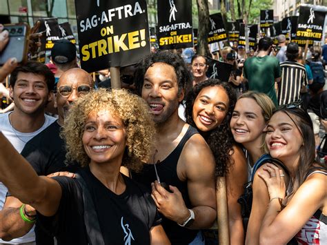 Tv Show Casts That Reunited At The Sag Aftra Strike