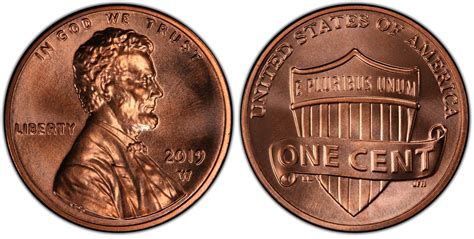 W C Shield RD Regular Strike Lincoln Cent Modern PCGS CoinFacts