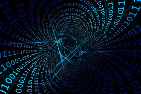 Download Binary Particles Blue Royalty Free Stock Illustration Image