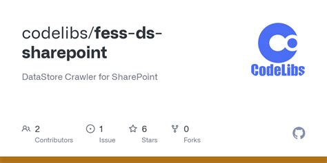 GitHub Codelibs Fess Ds Sharepoint DataStore Crawler For SharePoint