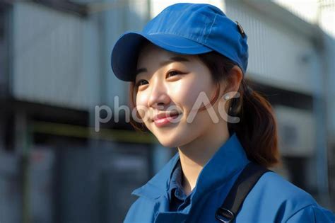 工場従業員の女性 No 26736555｜写真素材なら「写真ac」無料（フリー）ダウンロードok
