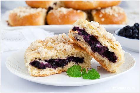 Jagodzianki z kruszonką i serem ILoveBake pl